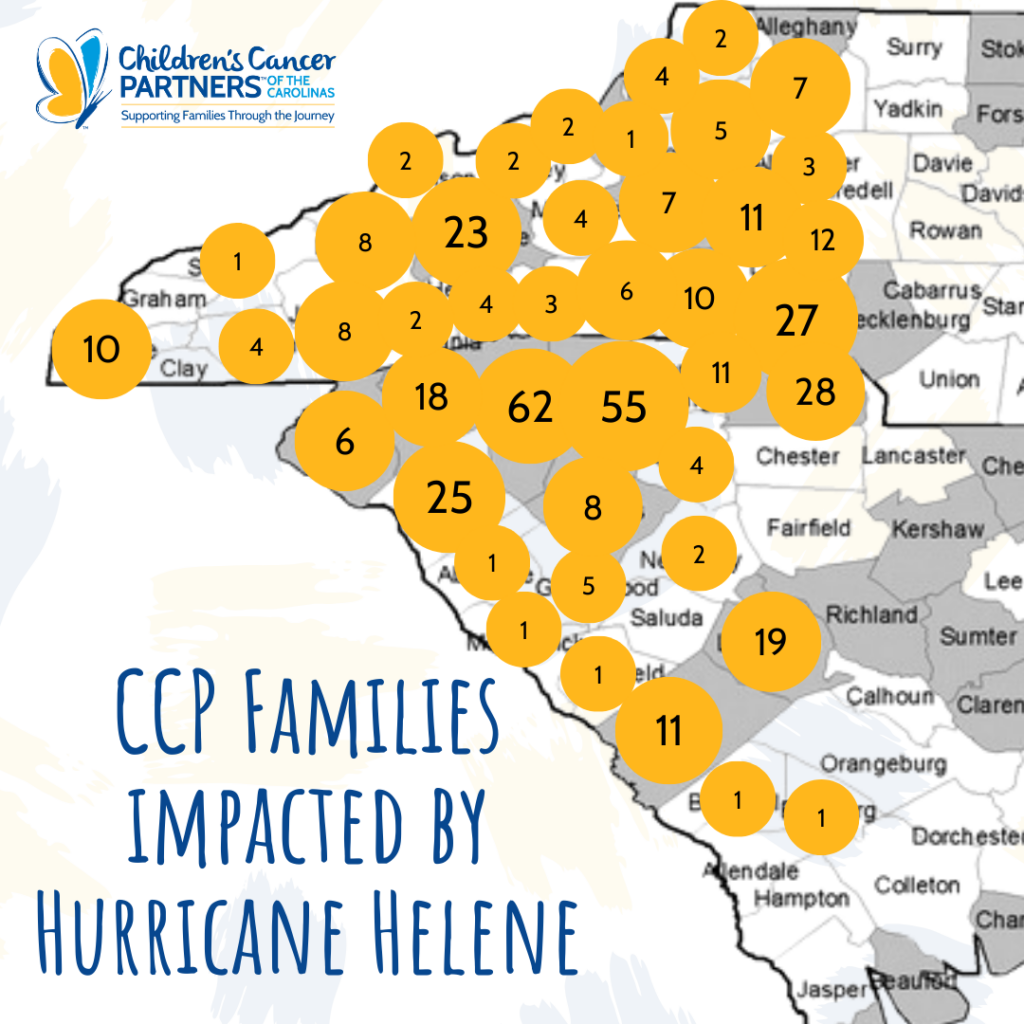 Hurricane Helene Relief Fund - Children's Cancer Partners